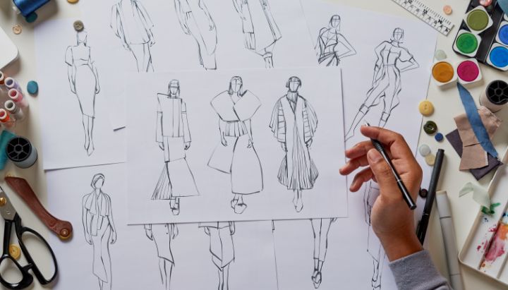 Modelli Di Disegno Di Moda Semplici
