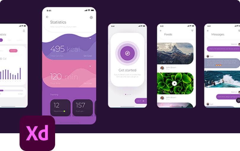 gastos generales deseable elevación plantillas adobe xd gratis Económico Excelente simbólico