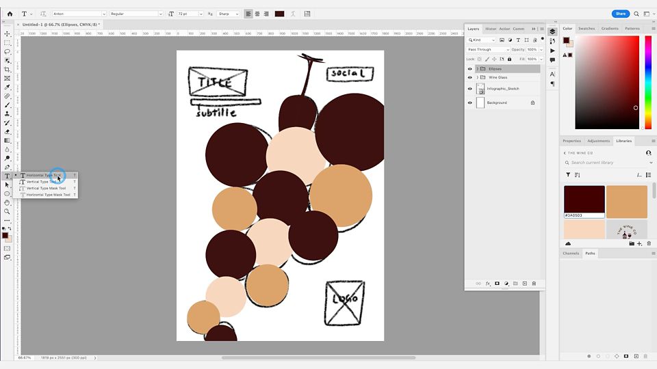 Infographic Tutorials Photoshop